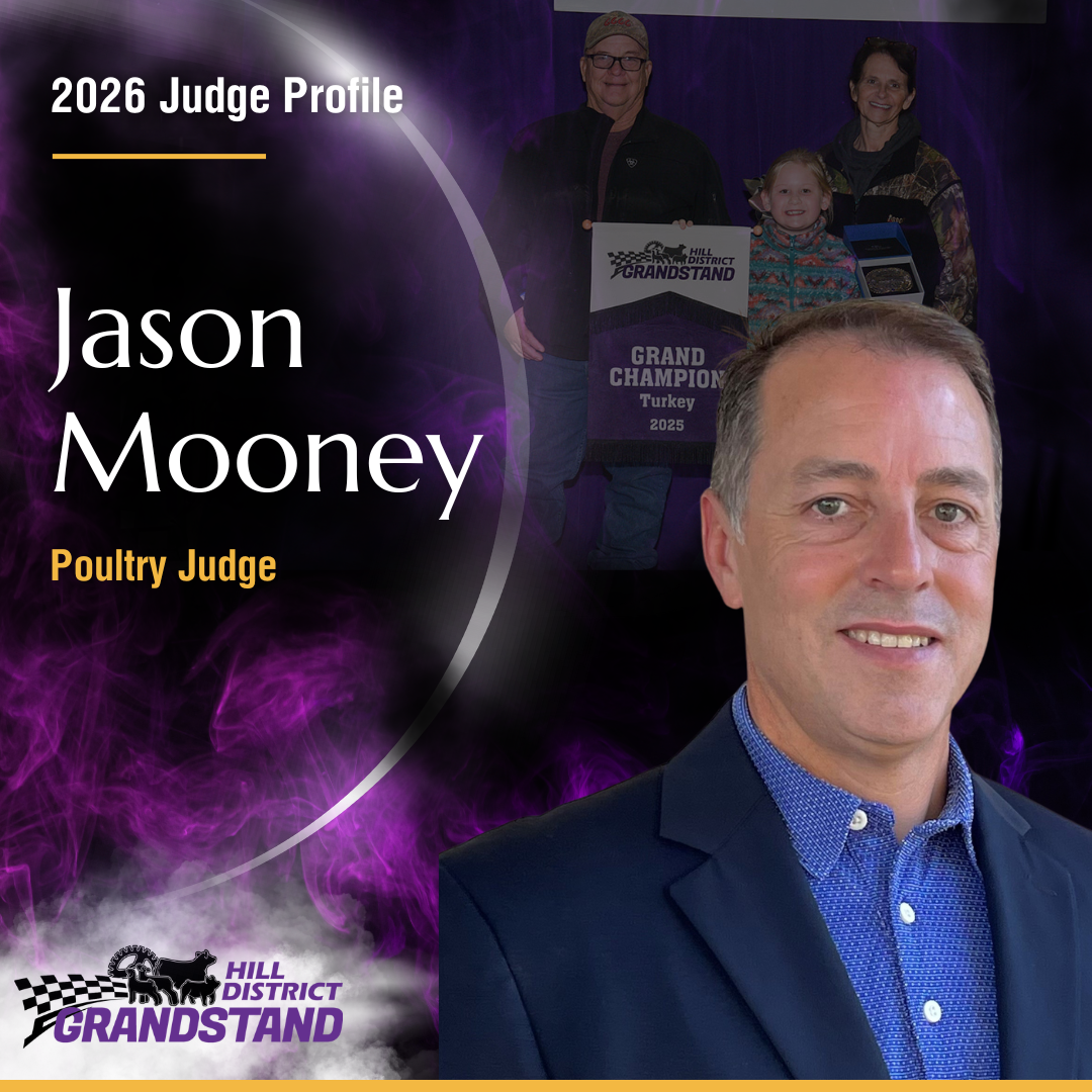 2026 Hill District Grandstand Turkey Judge: Jason Mooney :: Hill ...